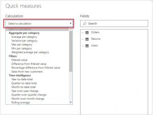 Understand Quick Measures working in Power BI - Power BI Docs