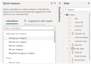 How To Use Quick Measures In Power BI? - Power BI Docs