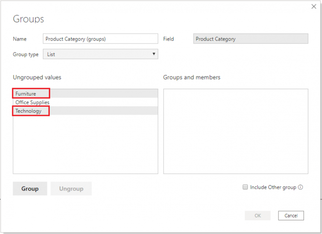 Create Group in Power BI - Power BI Docs