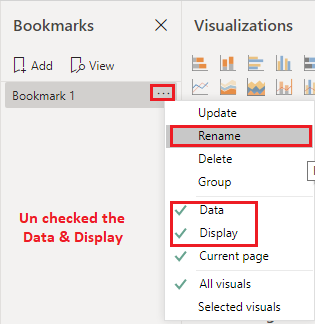 Power BI - Page Navigation with Bookmarks & Buttons - Power BI Docs