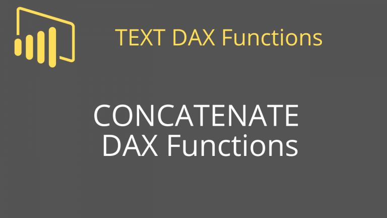 DAX - CONCATENATE Function , Power BI String Function - Power BI Docs