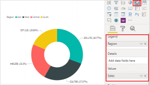 Doughnut charts in Power BI | Donut chart - Power BI Docs