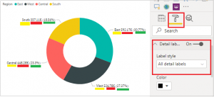 Doughnut charts in Power BI | Donut chart - Power BI Docs
