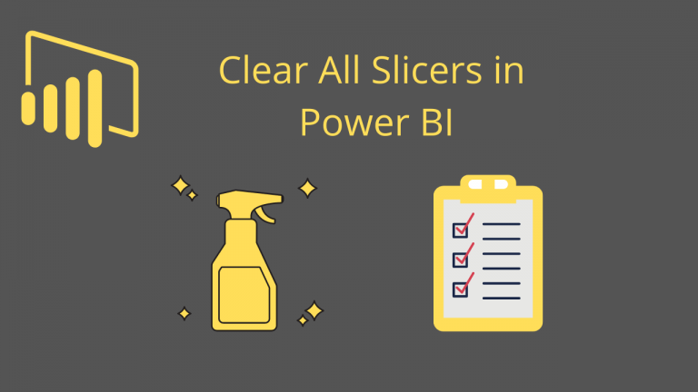 How do I add a Clear All button in power bi? - Power BI Docs