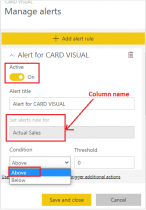 Set Data Alerts in the Power BI Service - Power BI Docs