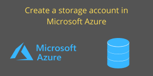 Create a storage account in Microsoft Azure - Power BI Docs