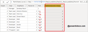 DAX Parent & Child – PATHITEM Function - Power BI Docs