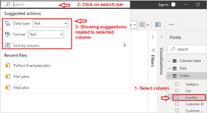 Search bar in Power BI Desktop - Feb 2021 updates - Power BI Docs