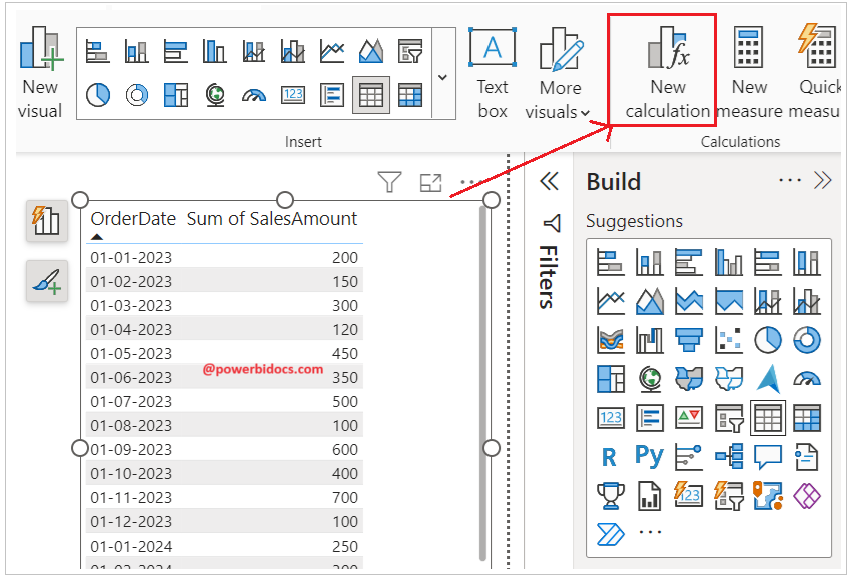 RUNNINGSUM DAX - Power BI Docs