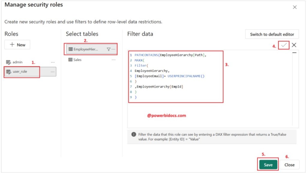 Dynamic Row-Level Security (RLS) in Power BI with Organizational ...