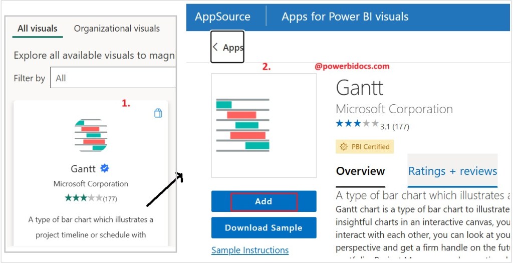 How to Create a Project Tracking Gantt Chart in Power BI - Power BI Docs